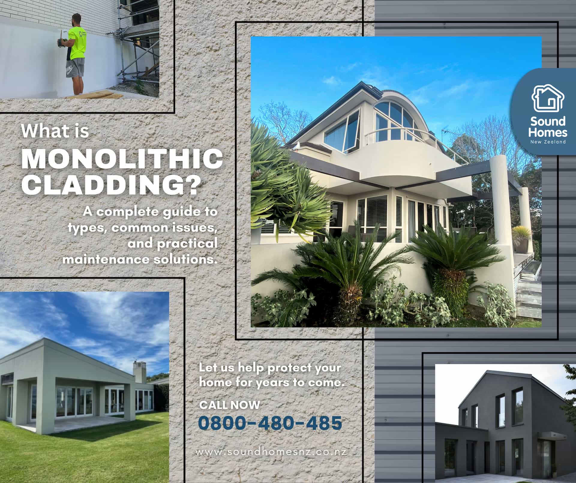 What is Monolithic Cladding? | Sound Homes