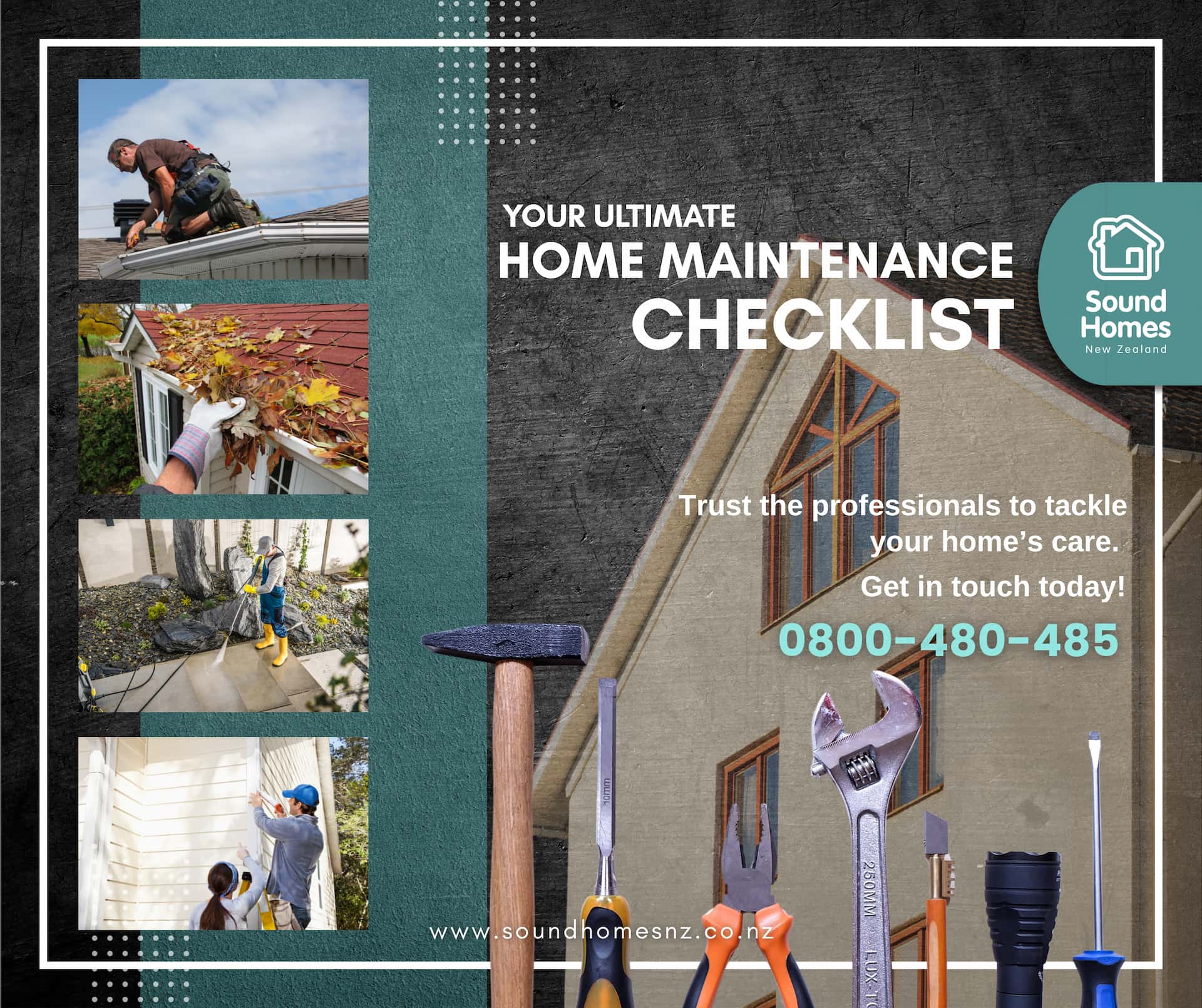 The Ultimate Home Maintenance Checklist | Sound Homes