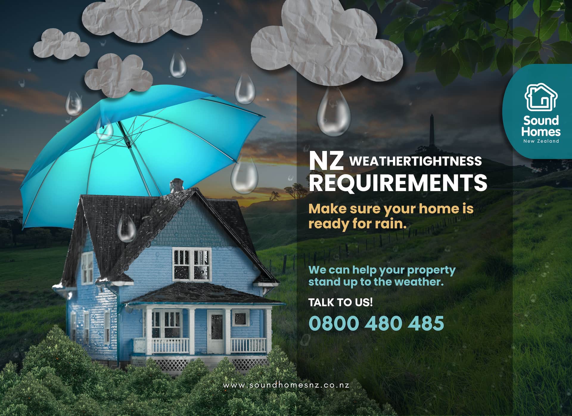 Weathertightness Requirements in New Zealand | Sound Homes